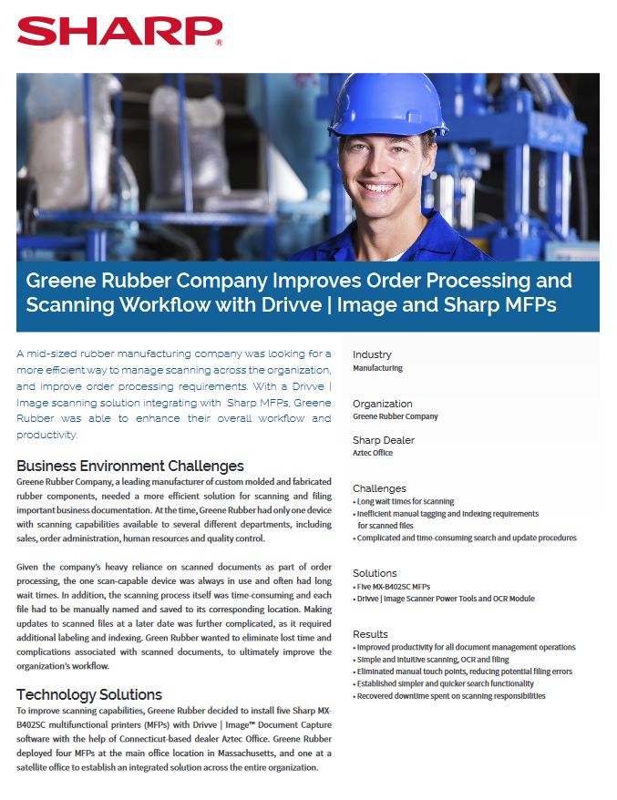 Sharp Vertical Markets Corporate - A2Z Business Systems